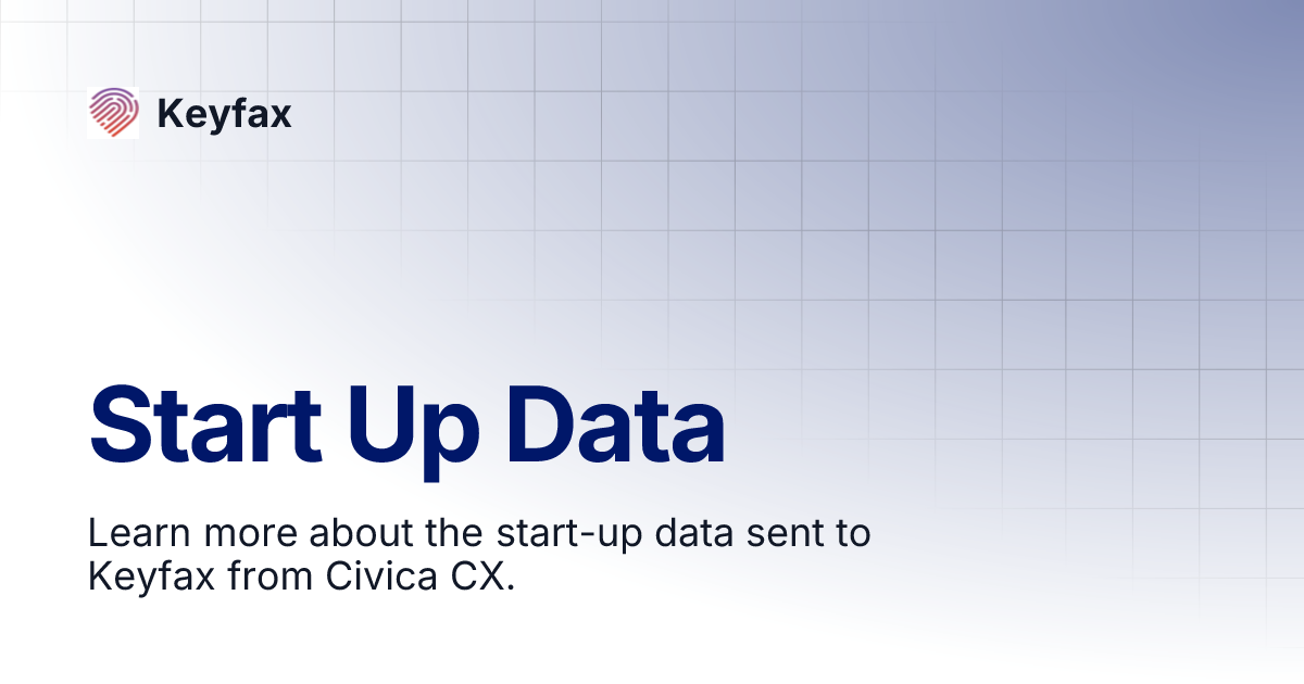 Start Up Data | Keyfax